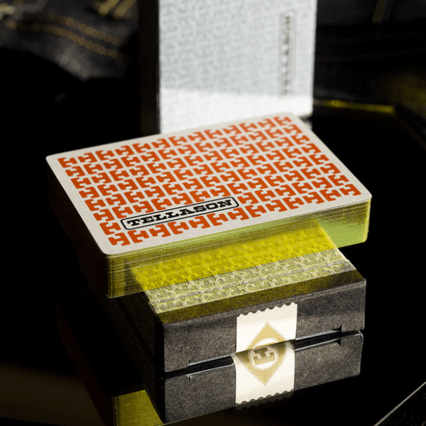 Fultons Tellason Jeans w/Denim Tuck (Gold Gilded) Playing Cards | X ...