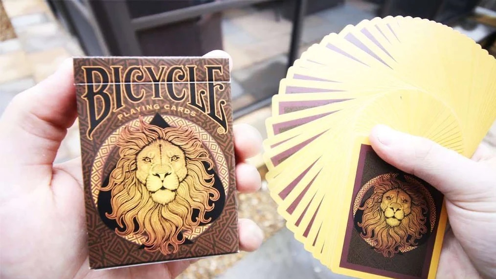 Bicycle Lion Playing Cards by USPCC - Walmart Exclusive | X-Decks ...