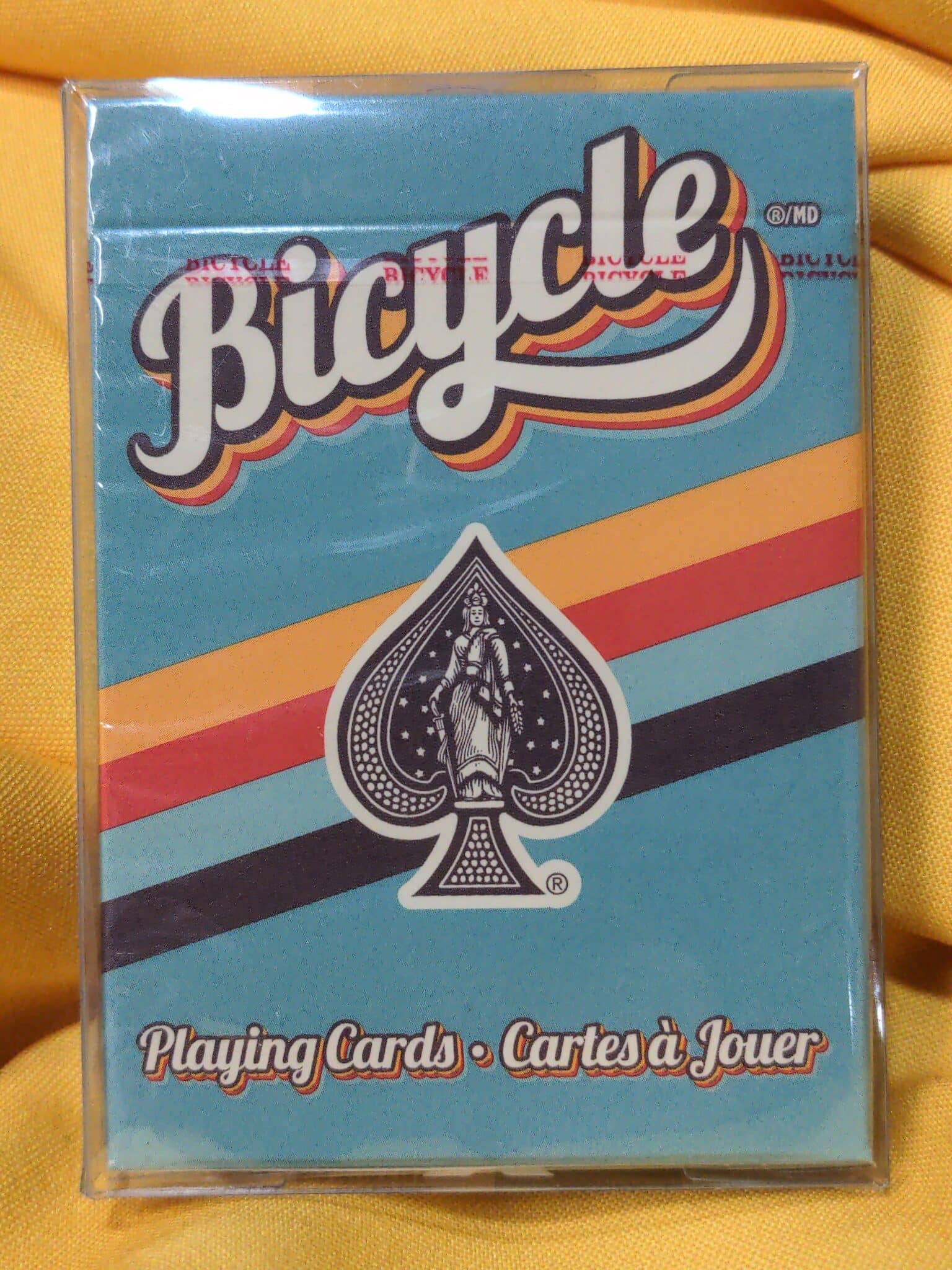 Bicycle 80's Retro (Blue) Playing Cards by USPCC - Walmart Exclusive | X-Decks Playing Cards