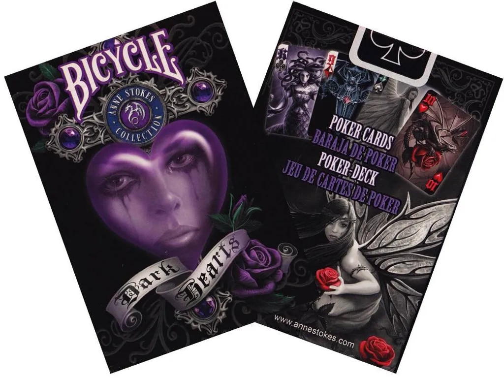 Bicycle Anne Stokes Dark Hearts Playing Cards by USPCC | X-Decks ...