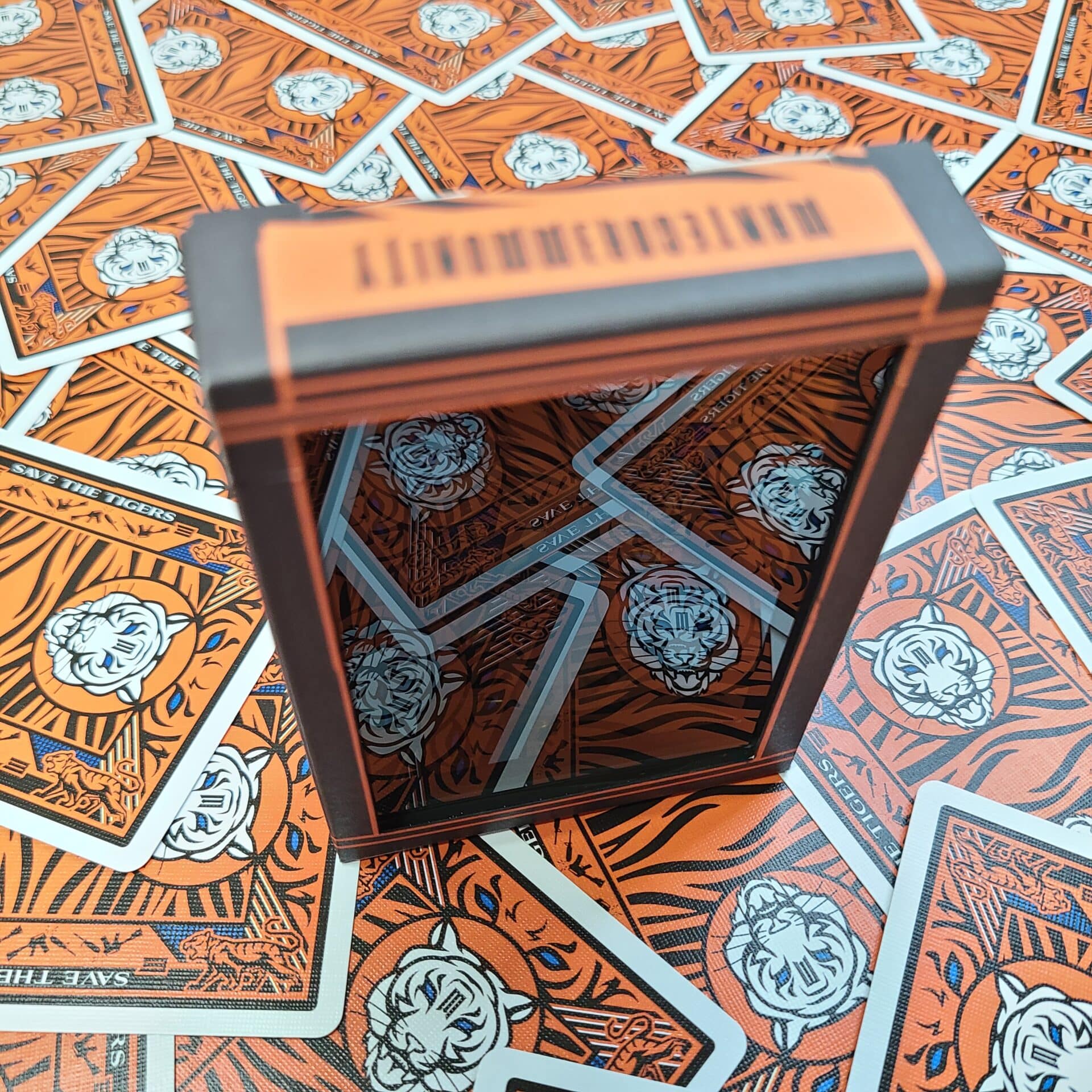 "Repopulate" Mantecore V3 Infinity Cut Playing Cards w/ LEDs by 3Decks Designs | X-Decks Playing ...