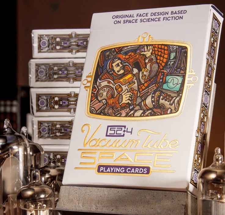 Vacuum Tube Space Playing Cards by Vitaly Sinkevich | X-Decks Playing Cards