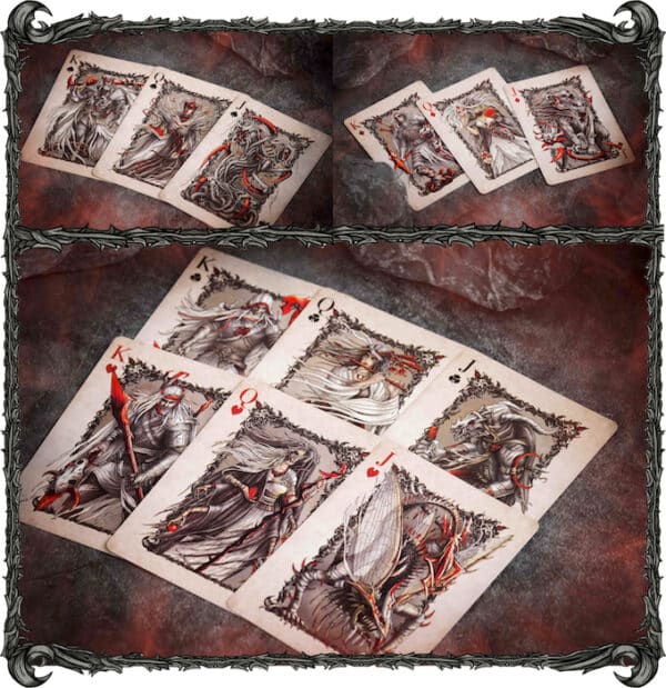 DEMON V2 Playing Cards - Return of the Bloodmoon Gigantic Edition by ...
