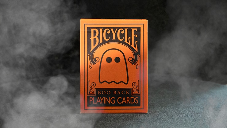 Bicycle Boo Back (Ghost) Playing Cards (Orange) | X-Decks Playing Cards