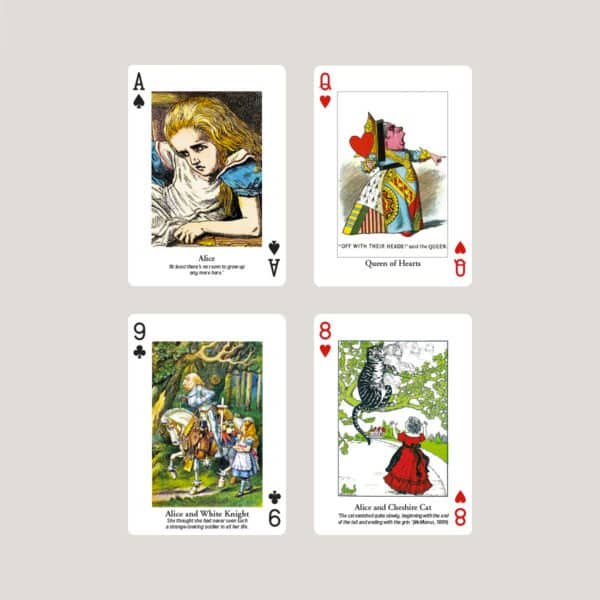 The Art of Alice (in Wonderland) (Tenniel’s art) Playing Cards by ...
