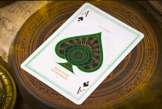 Doctor Strange V2 (PVC, Gold Gilded) Mirror Dimension Playing Cards ...