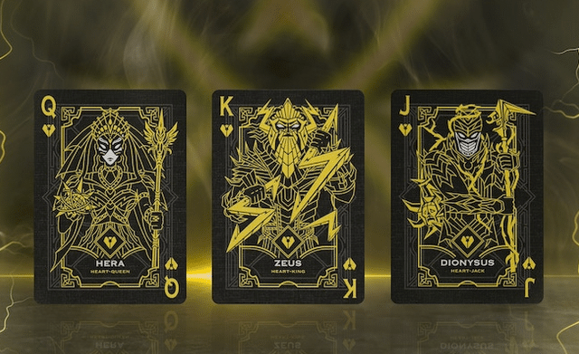 Arsenal Series: Zeus/Thunder Deluxe (Gilded) Edition Playing Cards by ...