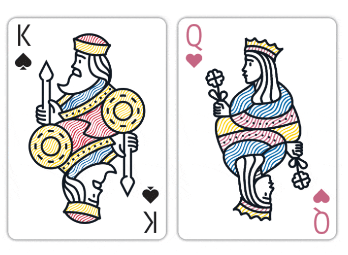 WAVES Playing Cards (Standard 1st Edition) by 52Kards | X-Decks Playing ...