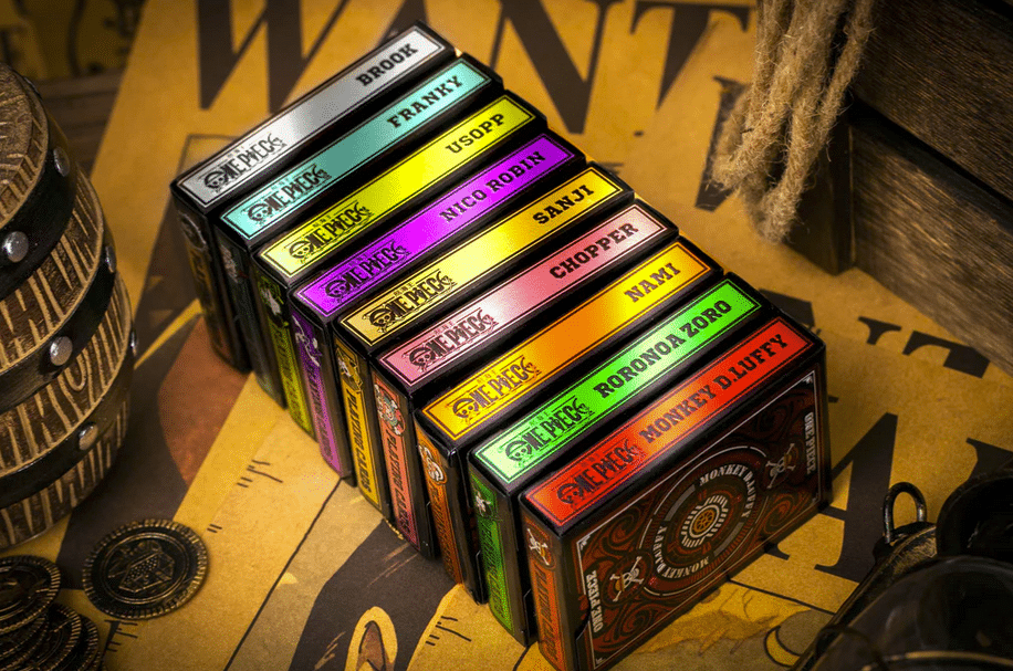 One Piece Monkey Luffy (Exclusive Foiled Collection) Playing Cards by ...