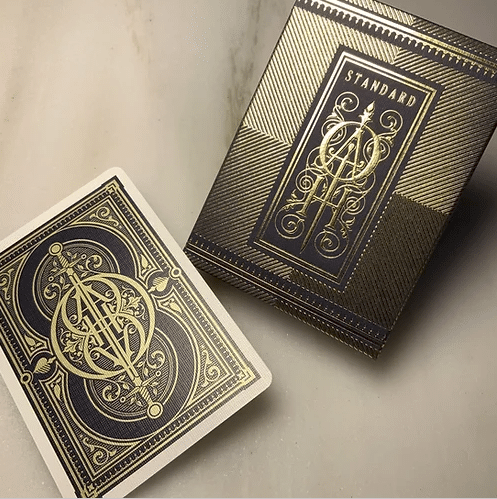 Standard Players (Navy Blue) Playing Cards by Oath Playing Cards | X ...
