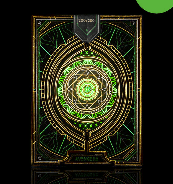 Doctor Strange V2 (Paper, Green Gilded) Mirror Dimension Playing Card ...