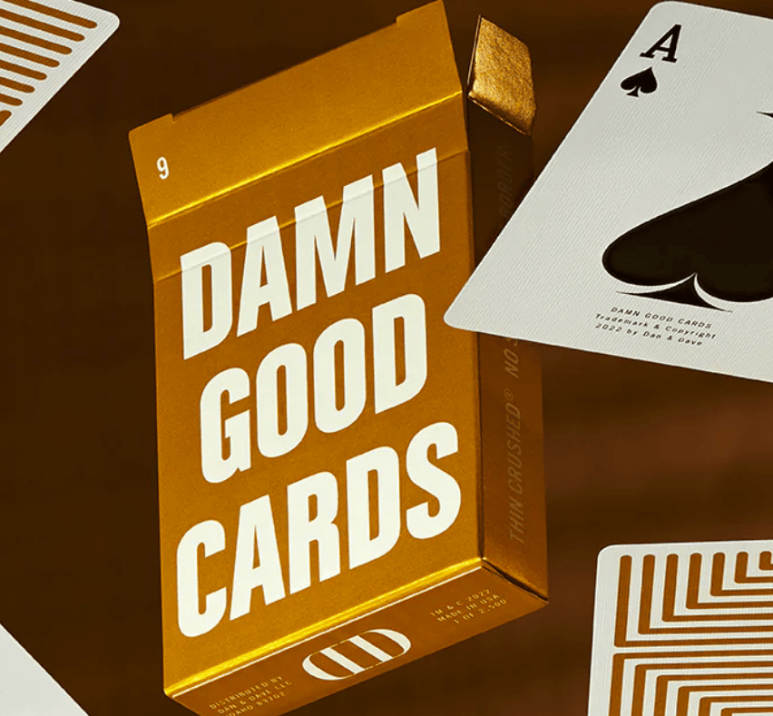 Damn Good Playing Cards (No. 6 Orwell) by Dan & Dave | X-Decks Playing ...