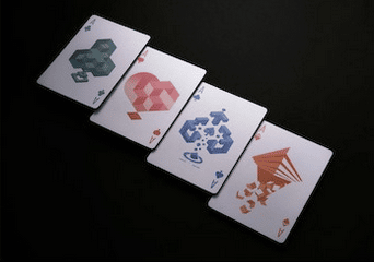 Altered World Portal V2 Pink Playing Cards by Eric Ang | X-Decks Playing Cards