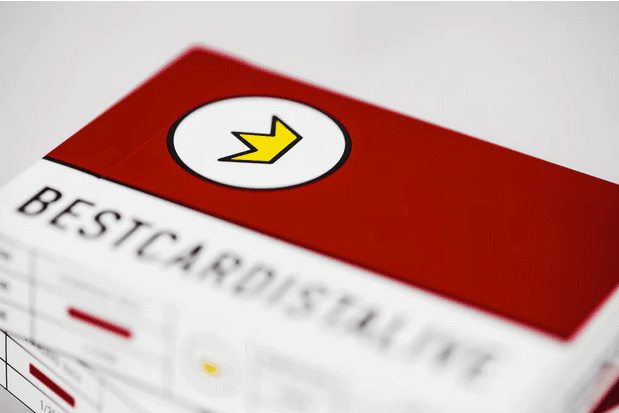 BCA Best Cardist Alive 2019 Red V1 Playing Cards | X-Decks Playing Cards
