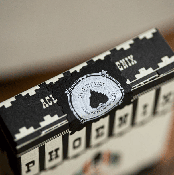 Black Ace Fulton's Phoenix Casino Playing Cards (Red Gilded) | X-Decks ...