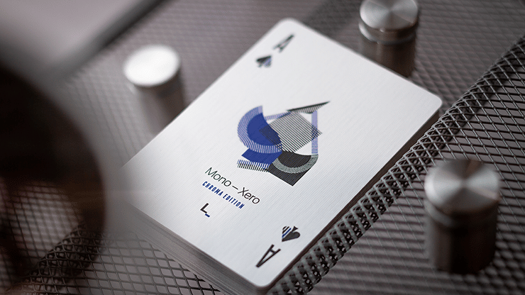 Mono - Xero: Chroma Edition (Blue) Playing Cards by Luke Wadey | X-Decks Playing Cards