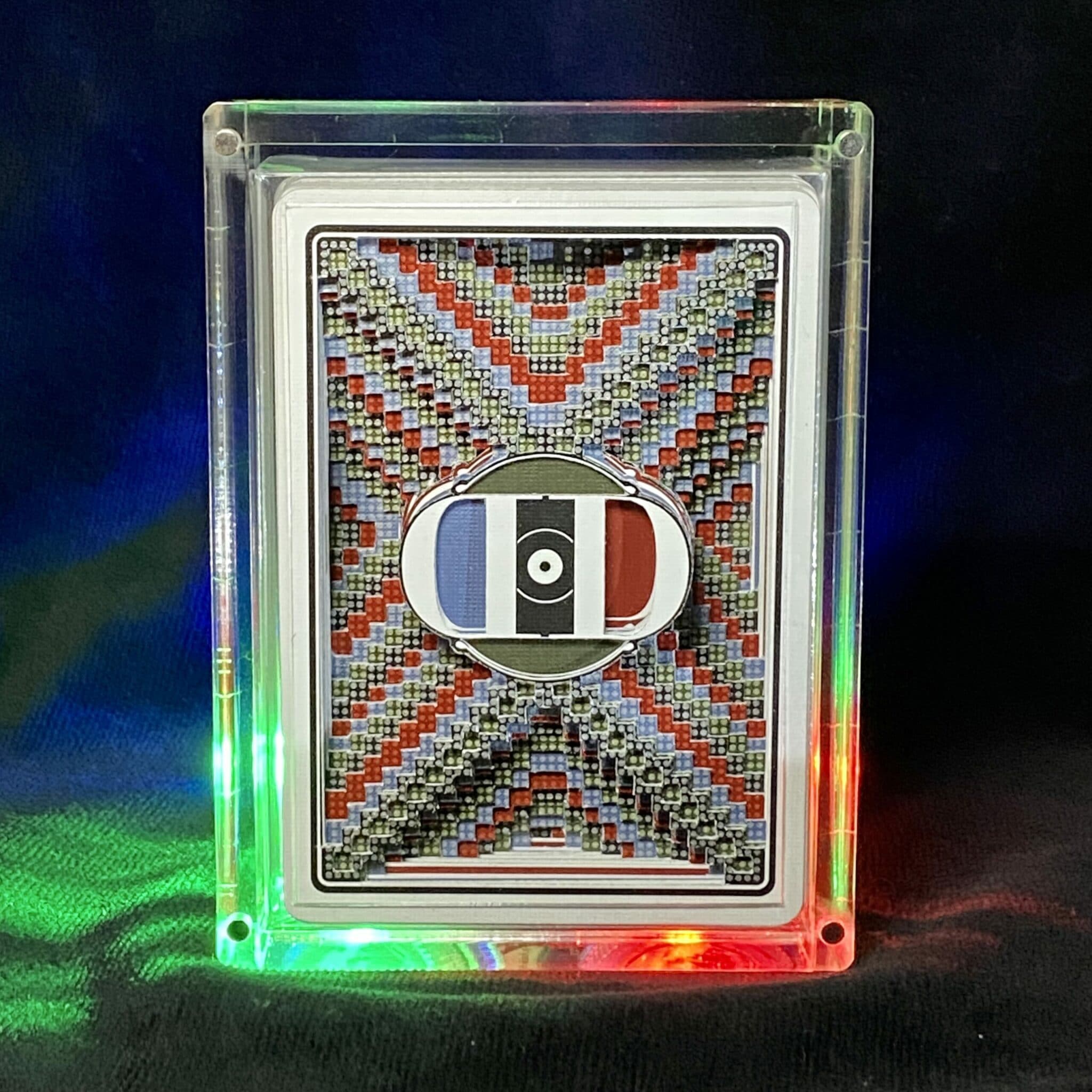 Dan & Dave Smoke & Mirrors Logo V4 carved playing cards by Victor de ...