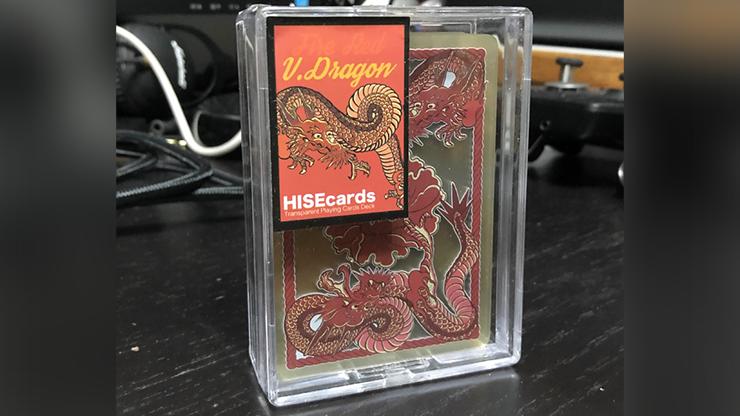 Dragon Transparent PVC Playing Cards (Fire Red) by HISEcards | X-Decks ...