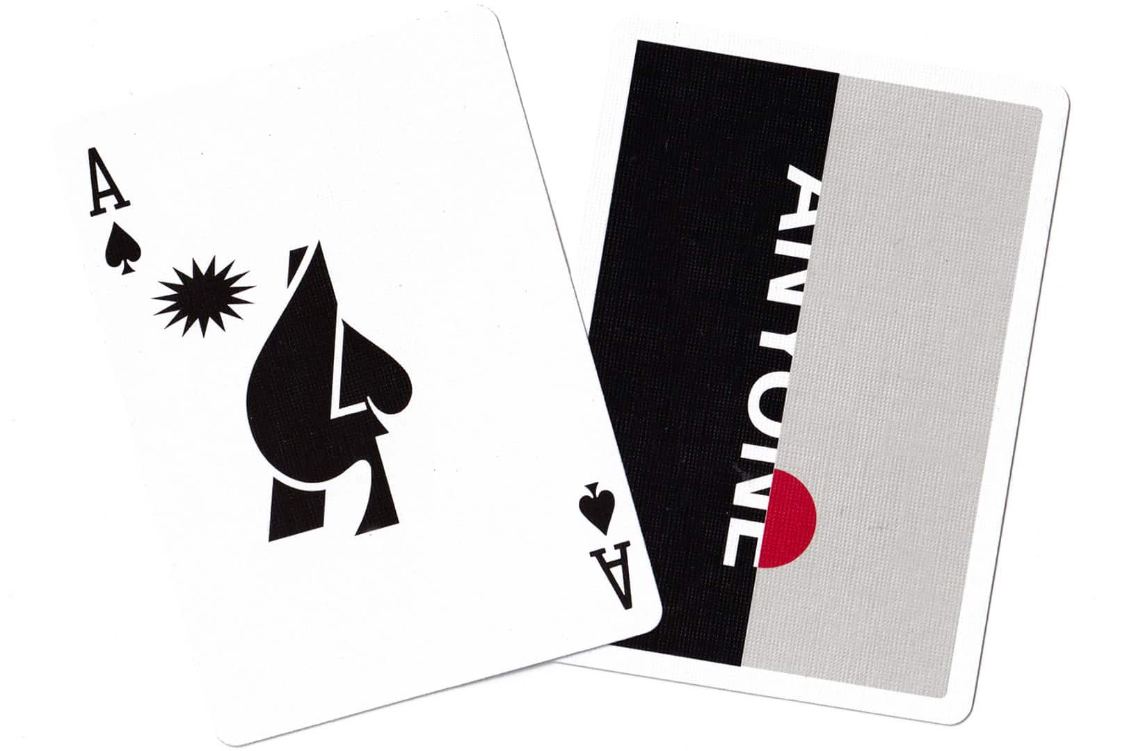 Anyone Worldwide: Split Dot and Cap Playing Cards | X-Decks Playing Cards