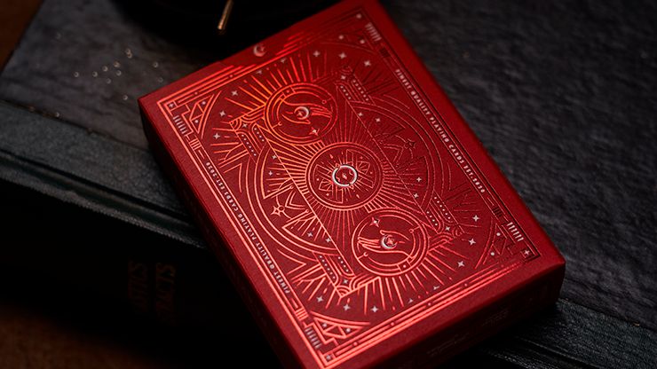 Ruby Red Playing Cards by Solokid Jiken & Jathan | X-Decks Playing Cards