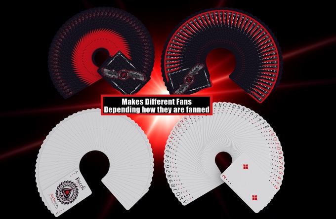 Falcon RAZOR Throwing Playing Cards Standard Edition by Rick Smith Jr x ...