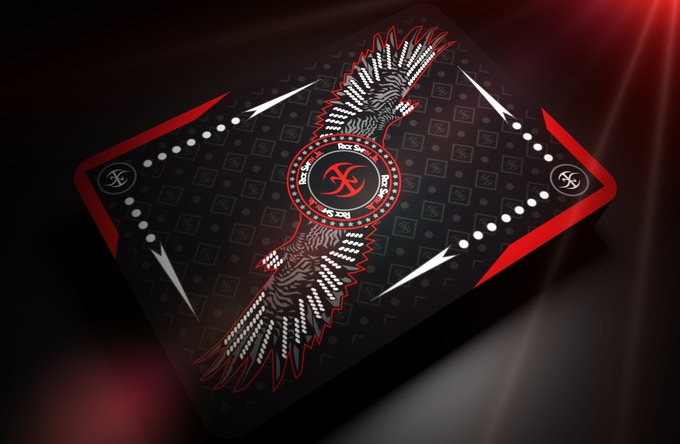 Falcon RAZOR Throwing Playing Cards Standard Edition by Rick Smith Jr x ...