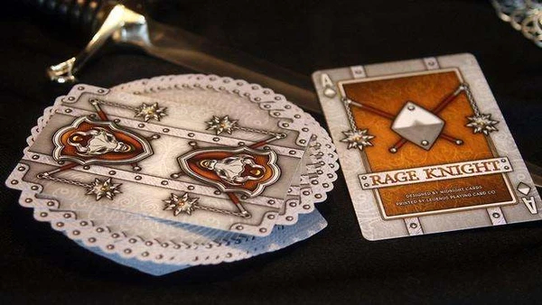 Rage Knight Playing Cards by Randy Butterfield & Midnight Cards | X ...