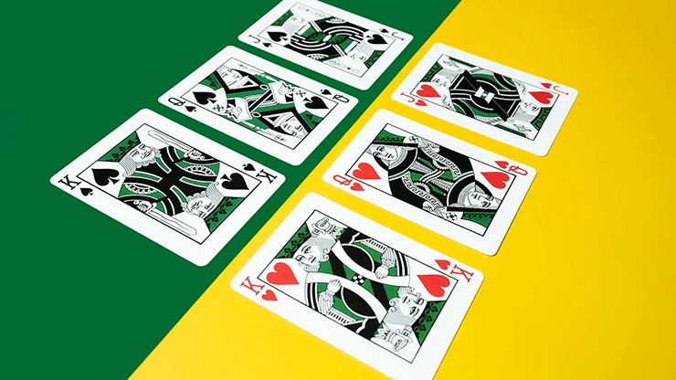 BCA Best Cardist Alive Green Playing Cards | X-Decks Playing Cards