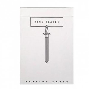 King Slayer Playing Cards (Ghost White) By Ellusionist | X-Decks ...