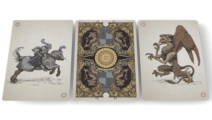 Medieval Gold Edition Playing Cards by Elephant & Egor Klyuchnyx | X ...