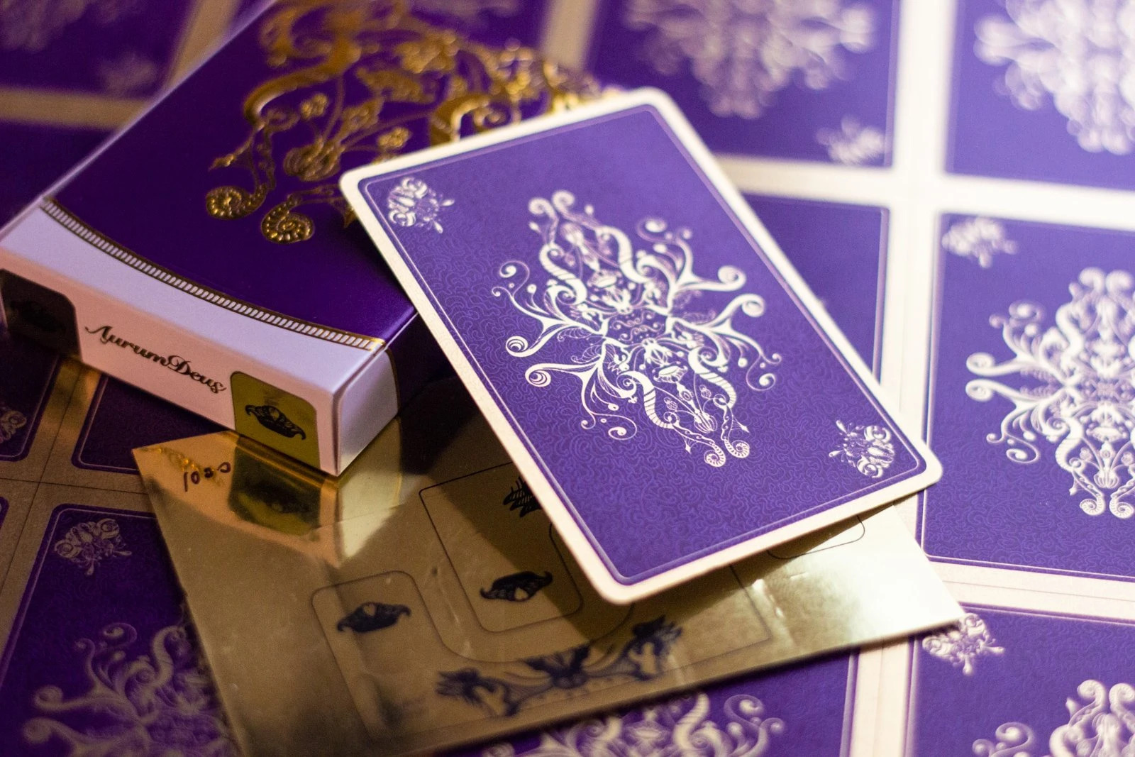 Aurum Deus Playing Cards by Encarded | X-Decks Playing Cards
