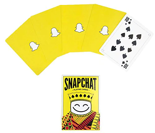 Official Snapchat Playing Cards by Snap | X-Decks Playing Cards