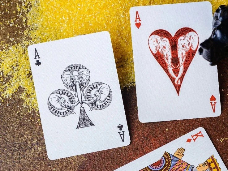 Elephant Desert Playing Cards by Elephant Playing Cards | X-Decks ...